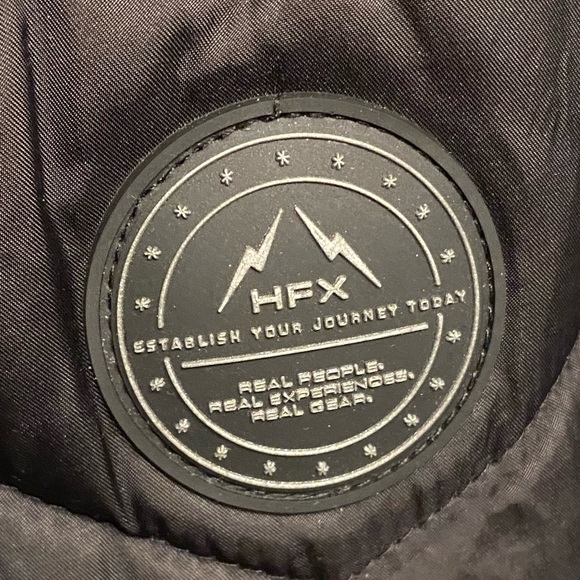 HFX | Jackets & Coats | Hfx Womens Puffer Jacket With Faux Fur Trimmed ...